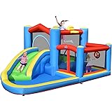 Amazon.com: BOUNTECH Inflatable Water Slide, Water Bounce House with ...