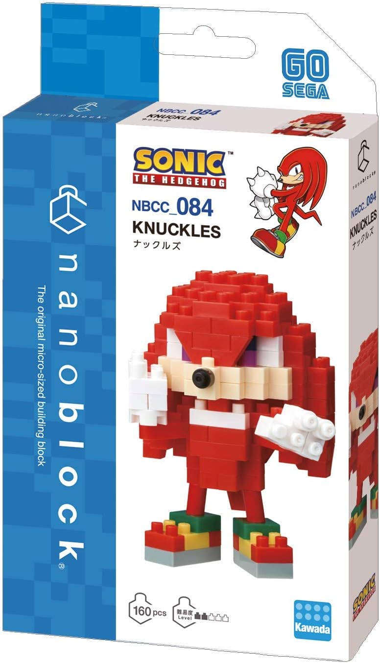 nanoblock NBCC084 Knuckles Sonic the Hedgehog – BigaMart