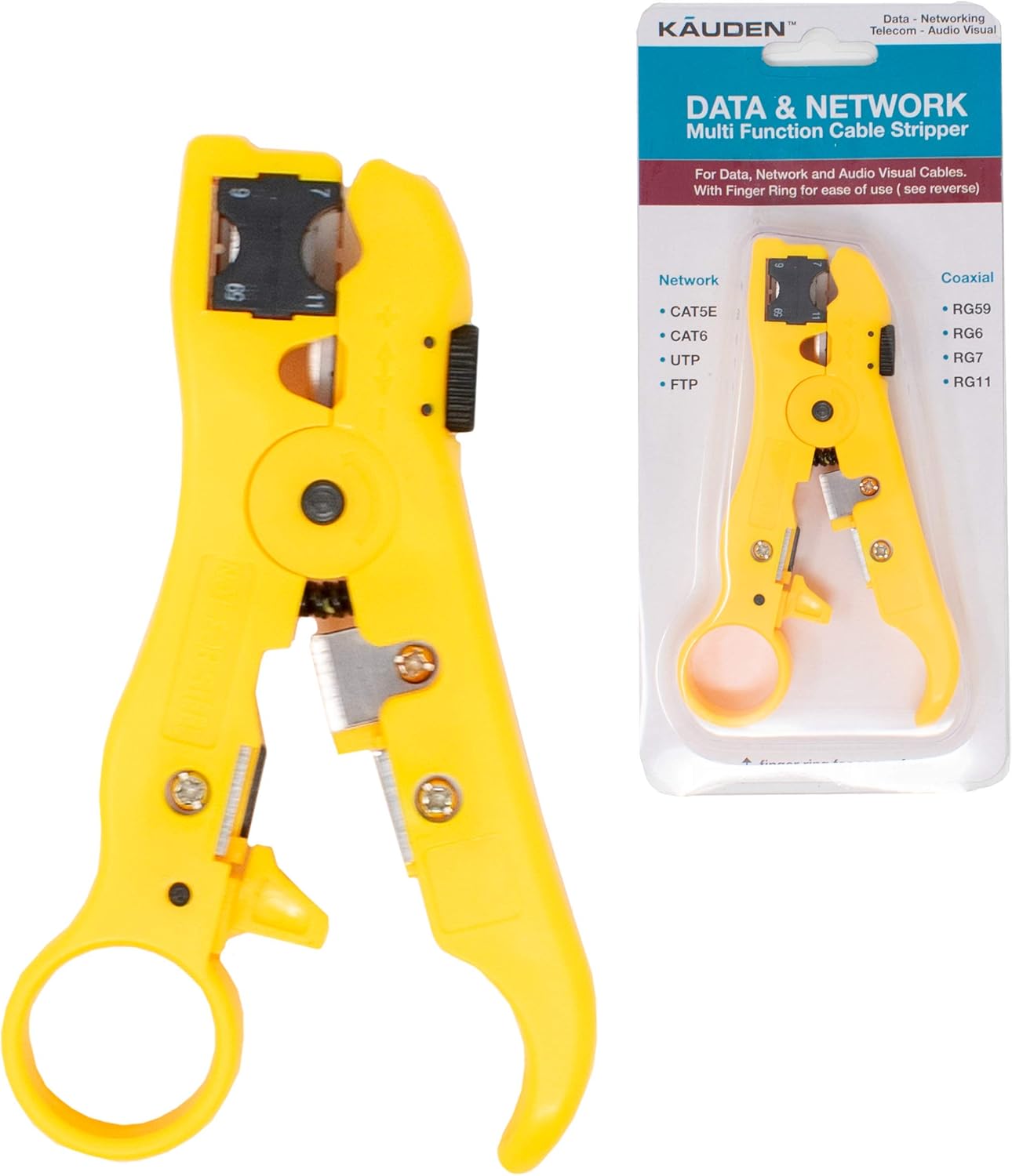 I-CHOOSE LIMITED Multi-Function Network Cable Stripper for CAT5e CAT6 ...