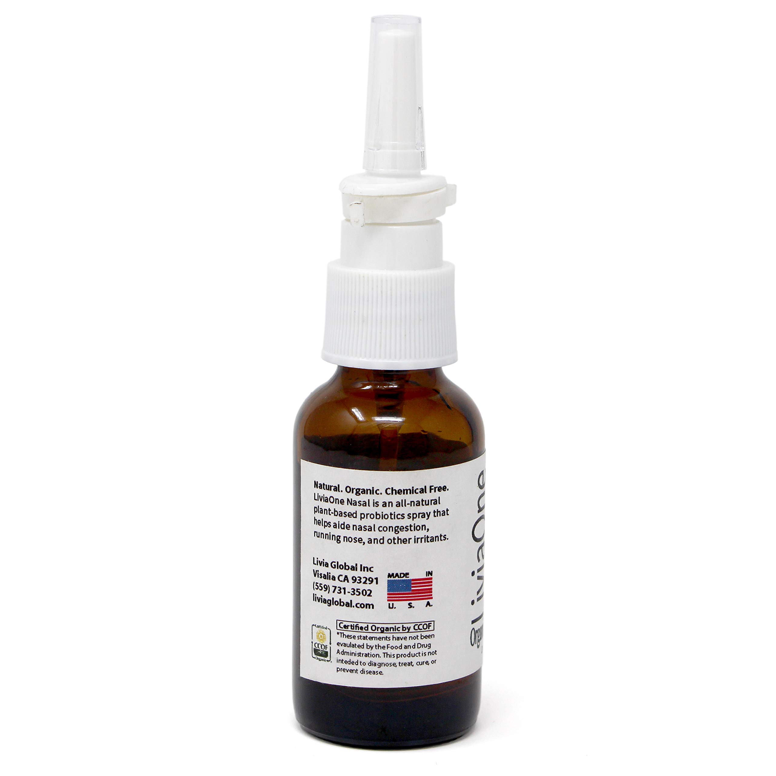 Mua LiviaOne Probiotics Nasal Spray - USDA Organic Certified - All ...