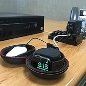 Amazon.com: Moretek for Apple Watch Charging Holder Dock, Waterproof ...