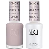 Amazon.com: DND Gel Polish Set, Pink Collection, UV/LED Gel Polish and ...