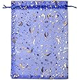 Amazon.com: SUNGULF 100Pcs 6x9 Inches Sheer Organza Drawstring Pouches ...