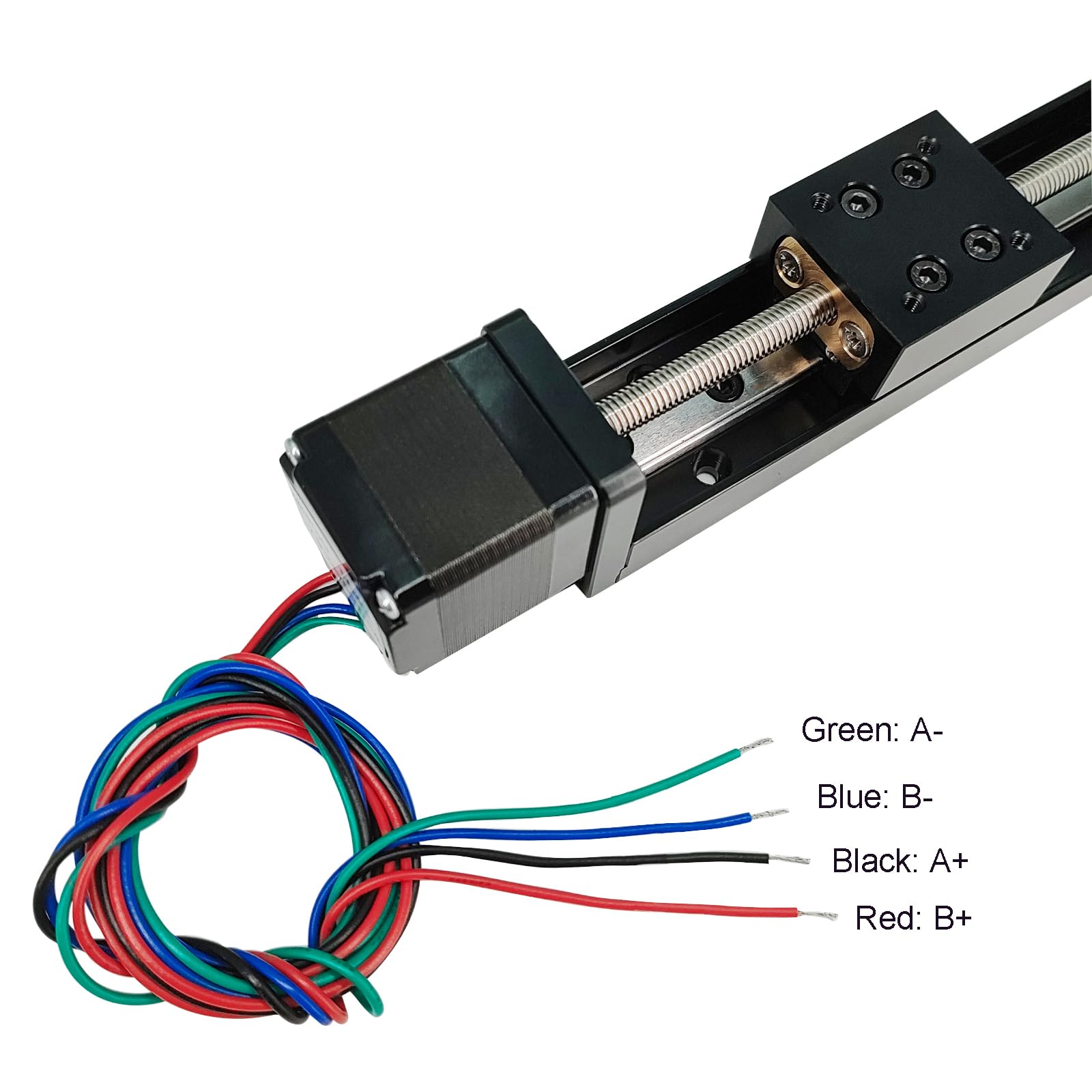 Mua Befenybay 100mm Effective Travel Length Mini Linear Rail Guide Lead ...