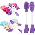 Amazon.com: 20 Pcs Silicone Face Mask Applicator, 2 in 1 Double-Sided ...