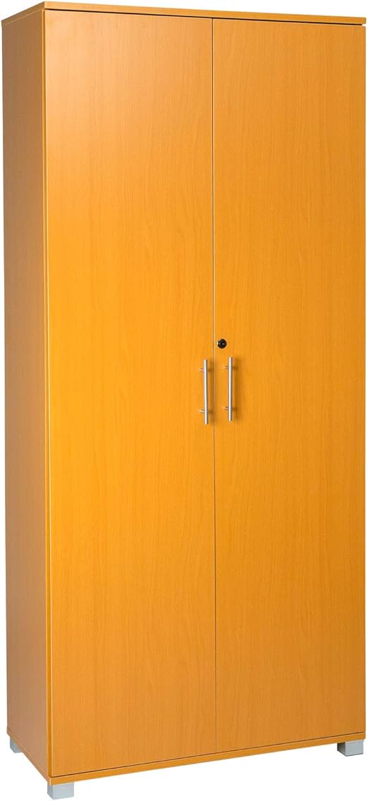 MMT Furniture Designs Ltd Beech Office Storage Cupboard High 180cm Tall ...