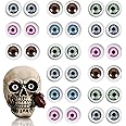 Amazon.com: 12mm Doll Eyeballs Half Round Plastic Eyes, Craft Plastic ...