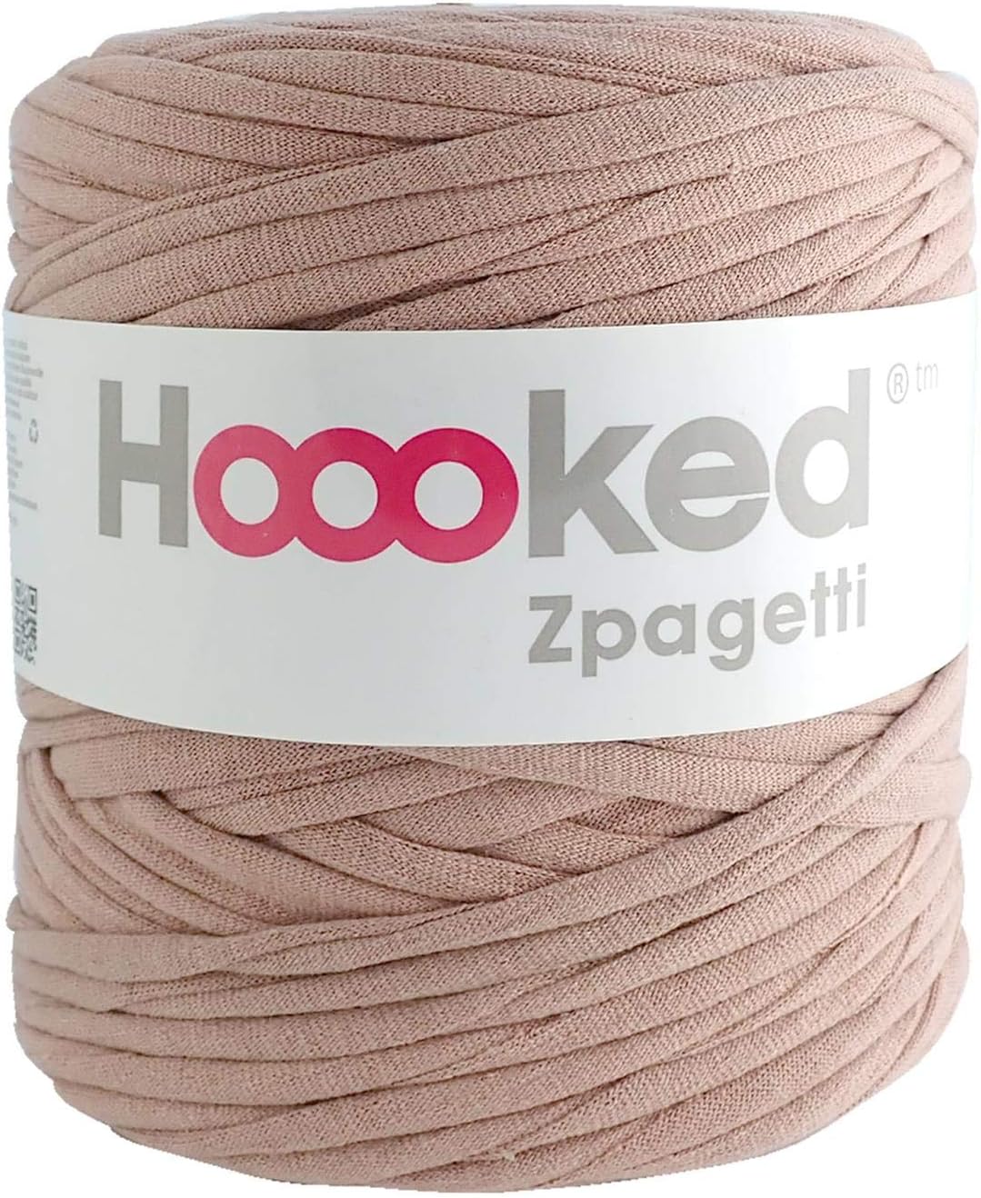 Hoooked Zpagetti Dark Taupe Cotton T-Shirt Yarn - 120m (393.7'), 700g ...
