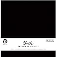 Amazon.com: Colorbok Black 12x12in Smooth Cardstock