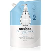 Amazon.com: Method Gel Hand Soap Refill, Sweet Water, 34 oz, 1 pack ...
