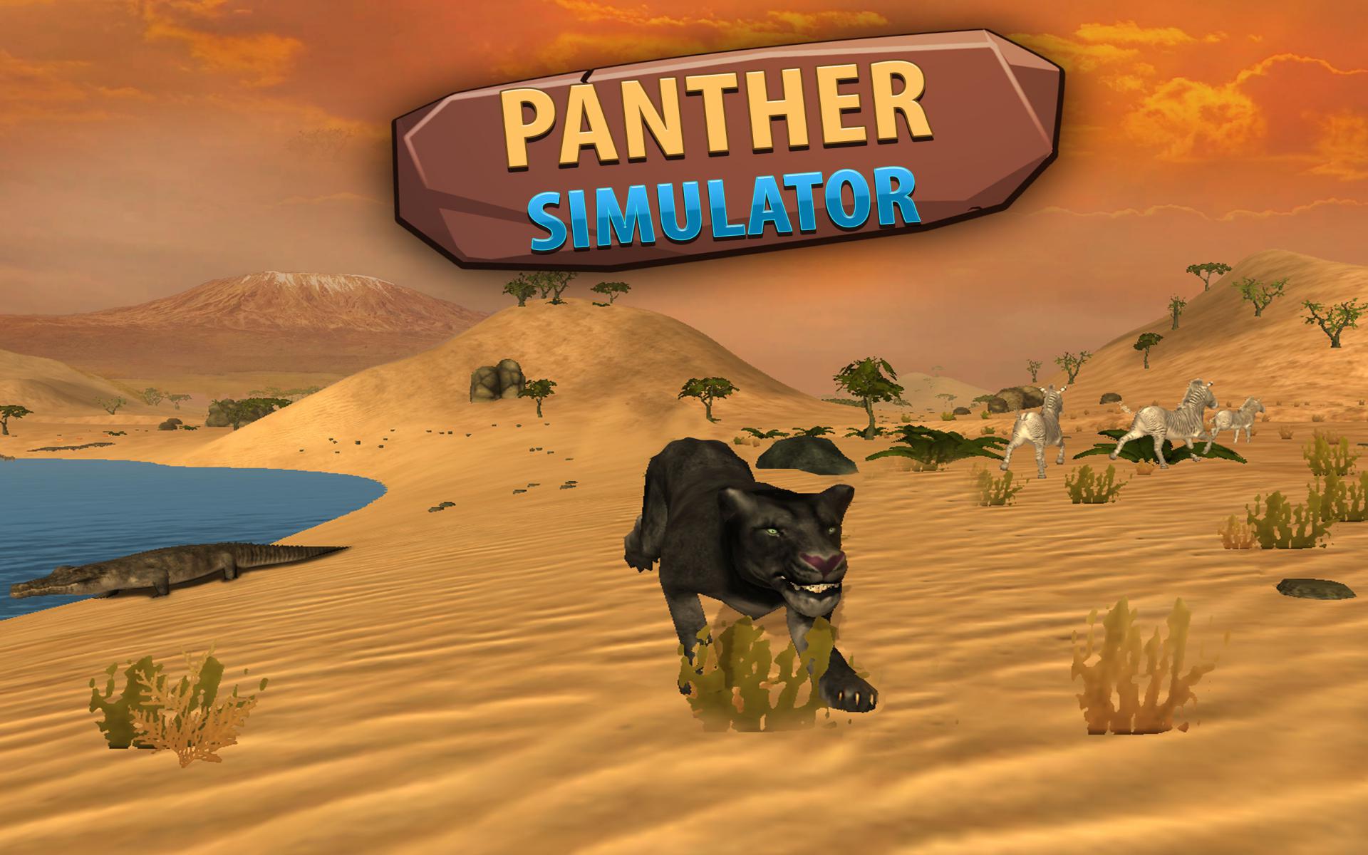 Black Wild Panther Simulator 3D: Amazon.ca: Appstore for Android