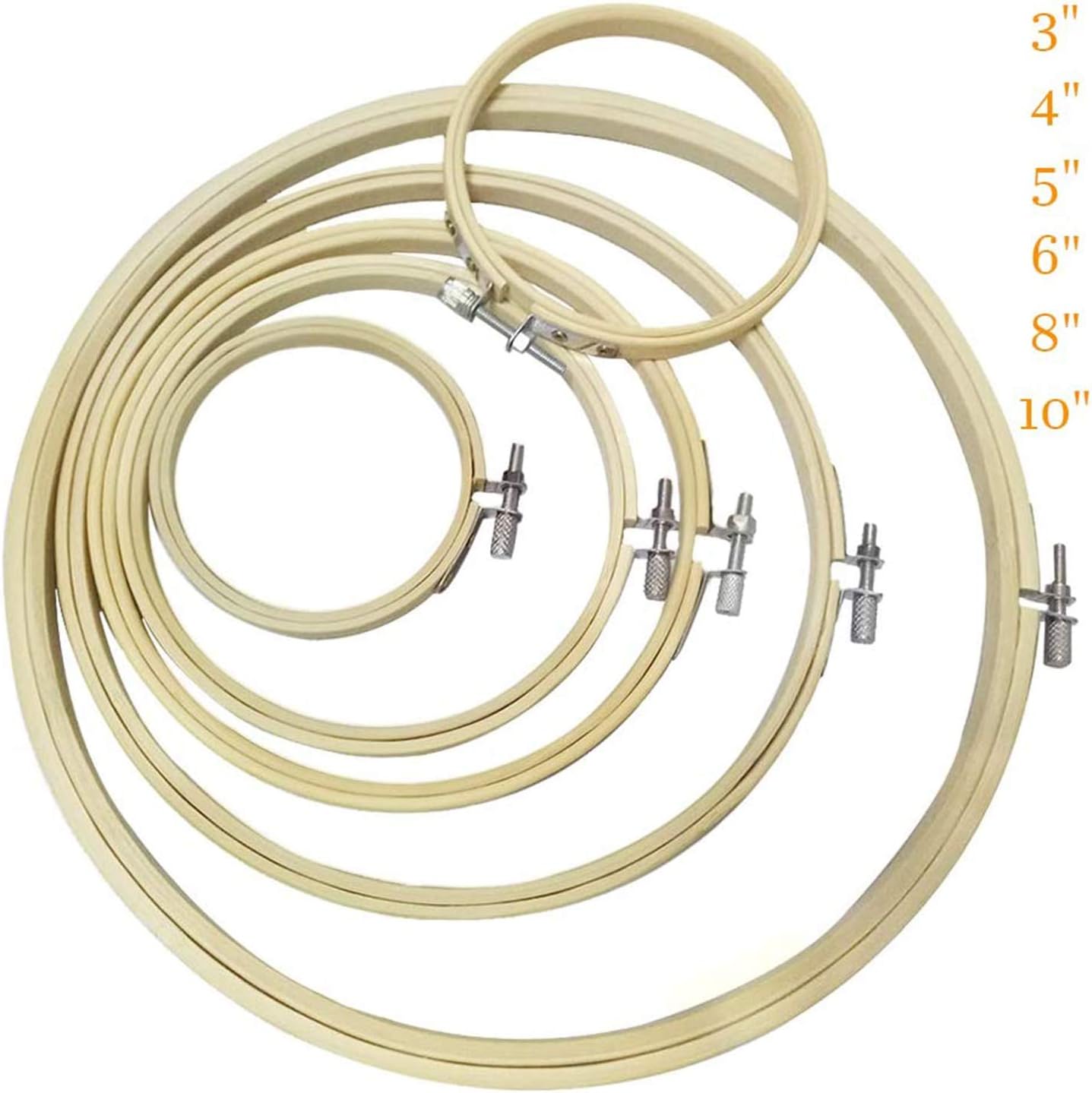 Bastidores de bordado, bastidor y bastidor de punto de cruz redondo de ...