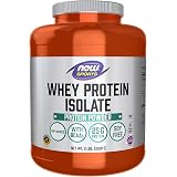 Amazon.com: NOW Sports Nutrition, Whey Protein Isolate, 25 G With BCAAs ...