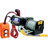 Keeper KAC1500 110/120V AC Electric Winch with Hand Held Remote - 1500 ...