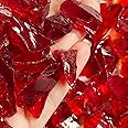 Amazon.com: Jeejunye 2lb Red Glass Rock, 10-20mm Borken Dark Red Glass ...