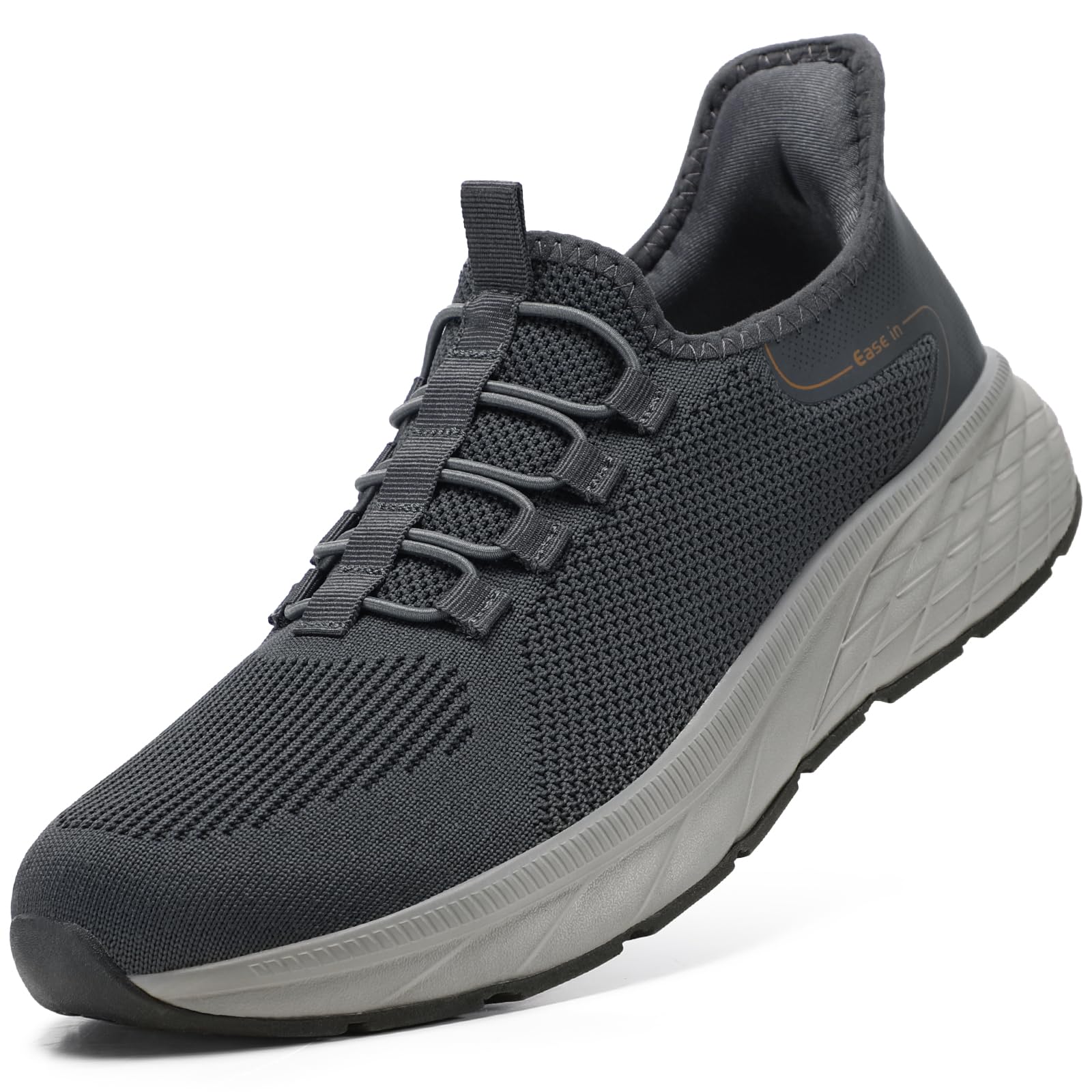 STQ Walking Shoes for Men Orthopedic Slip on Sneakers Non Slip Tennis ...
