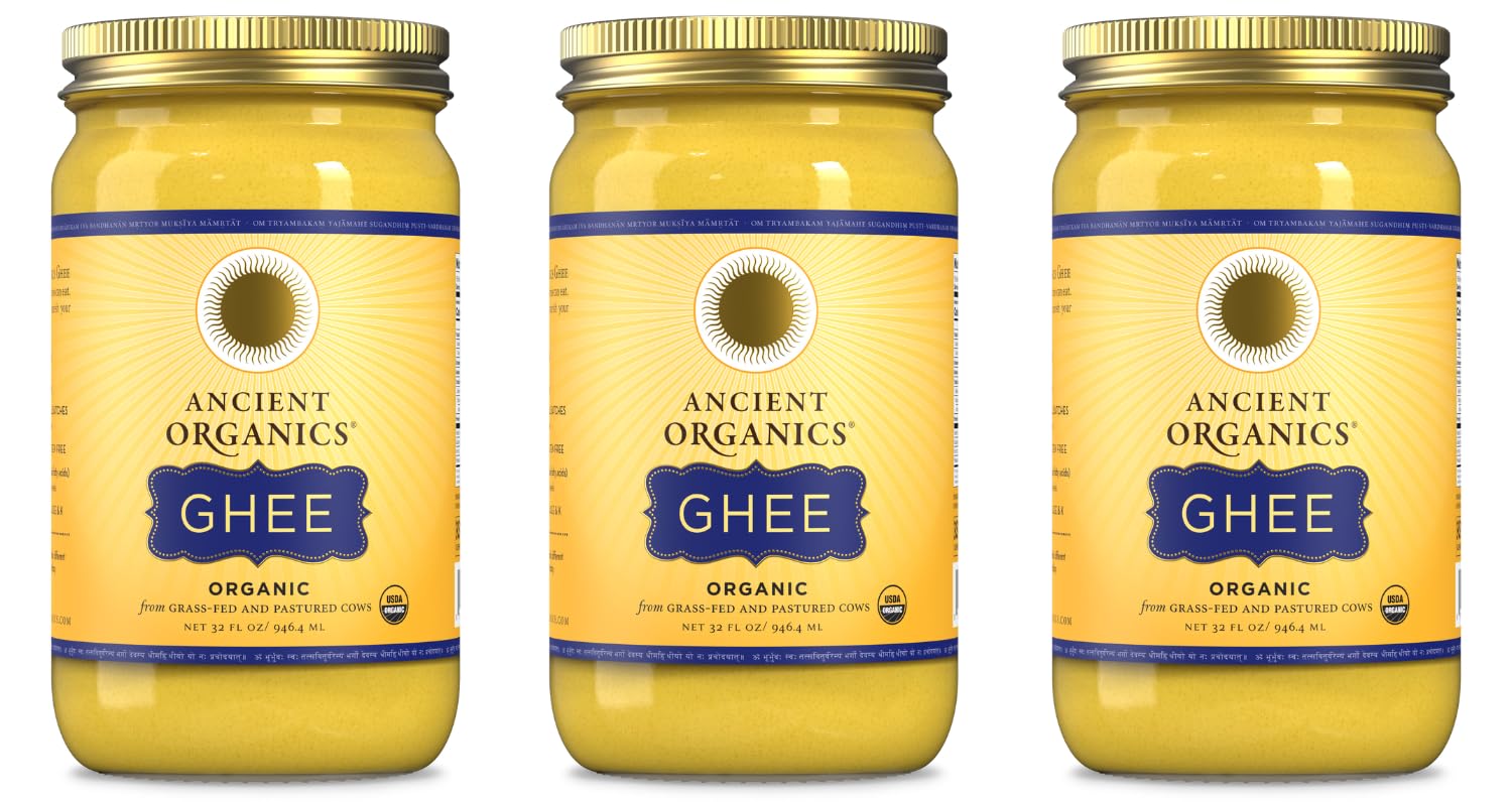 Mua Ghee, Organic Grass Fed Gluten Free Clarified Ghee Butter with ...