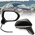 Amazon.com: Lqito Right Passenger side Mirror Fits 2018-2024 Toyota ...