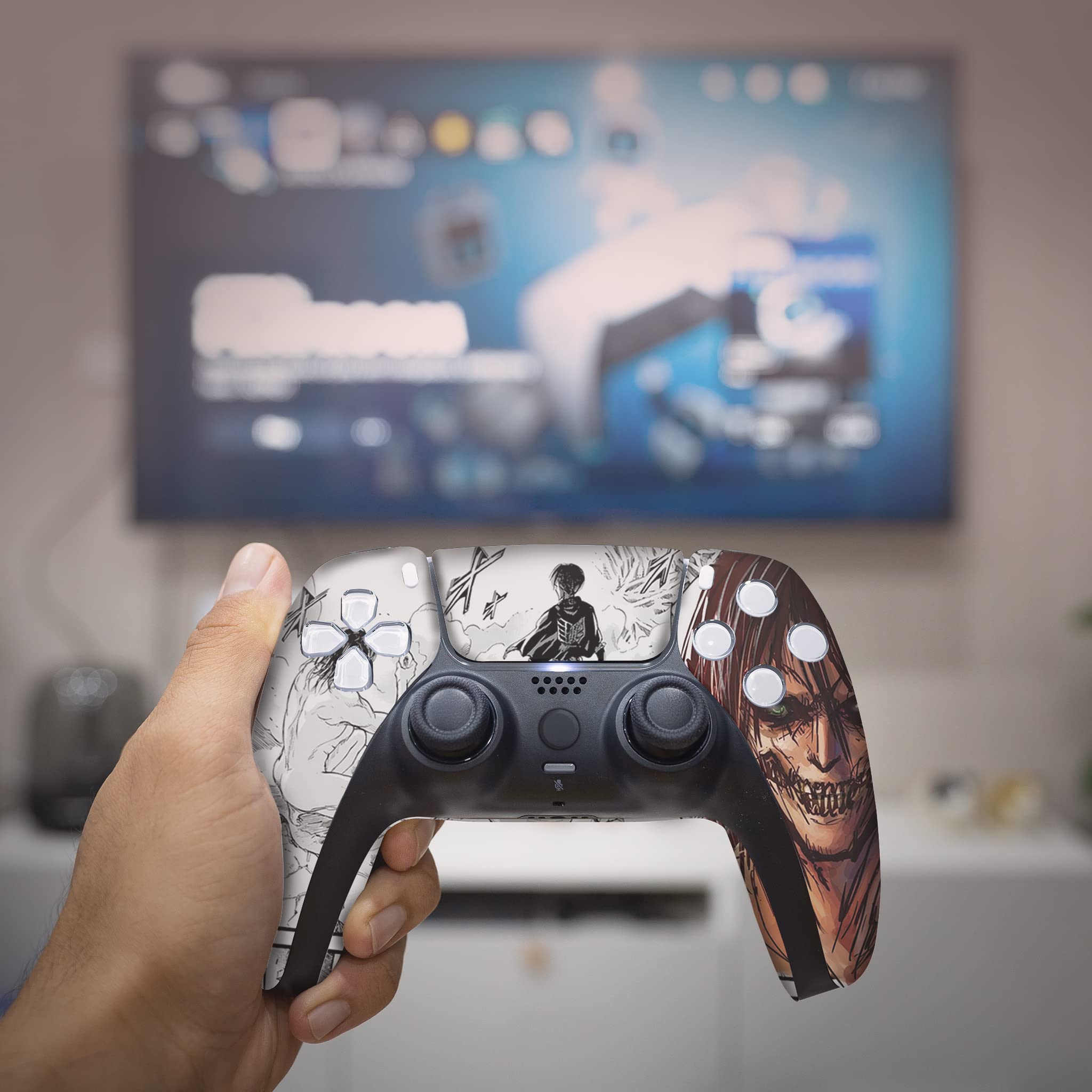 Mua Attackk On Titan Custom PS-5 Controller Wireless compatible with ...