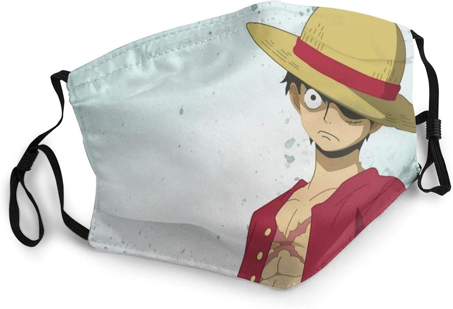Monkey D. Luffy One Piece Straw Hat Face Mask Windproof Adjustable ...
