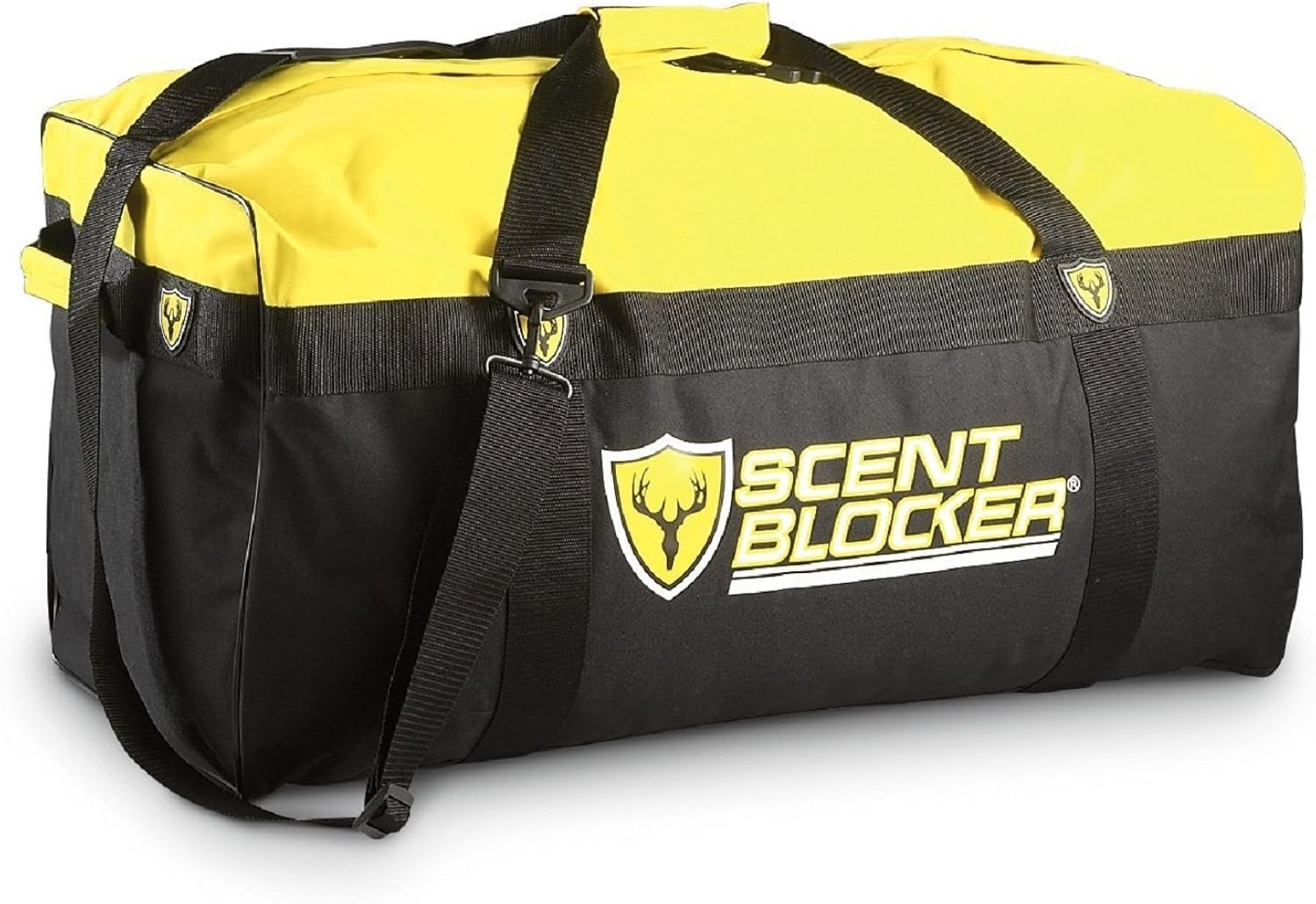 Amazon.com : Scent Blocker Men's Travel Bag (Black and Yellow), 27 x 15 ...