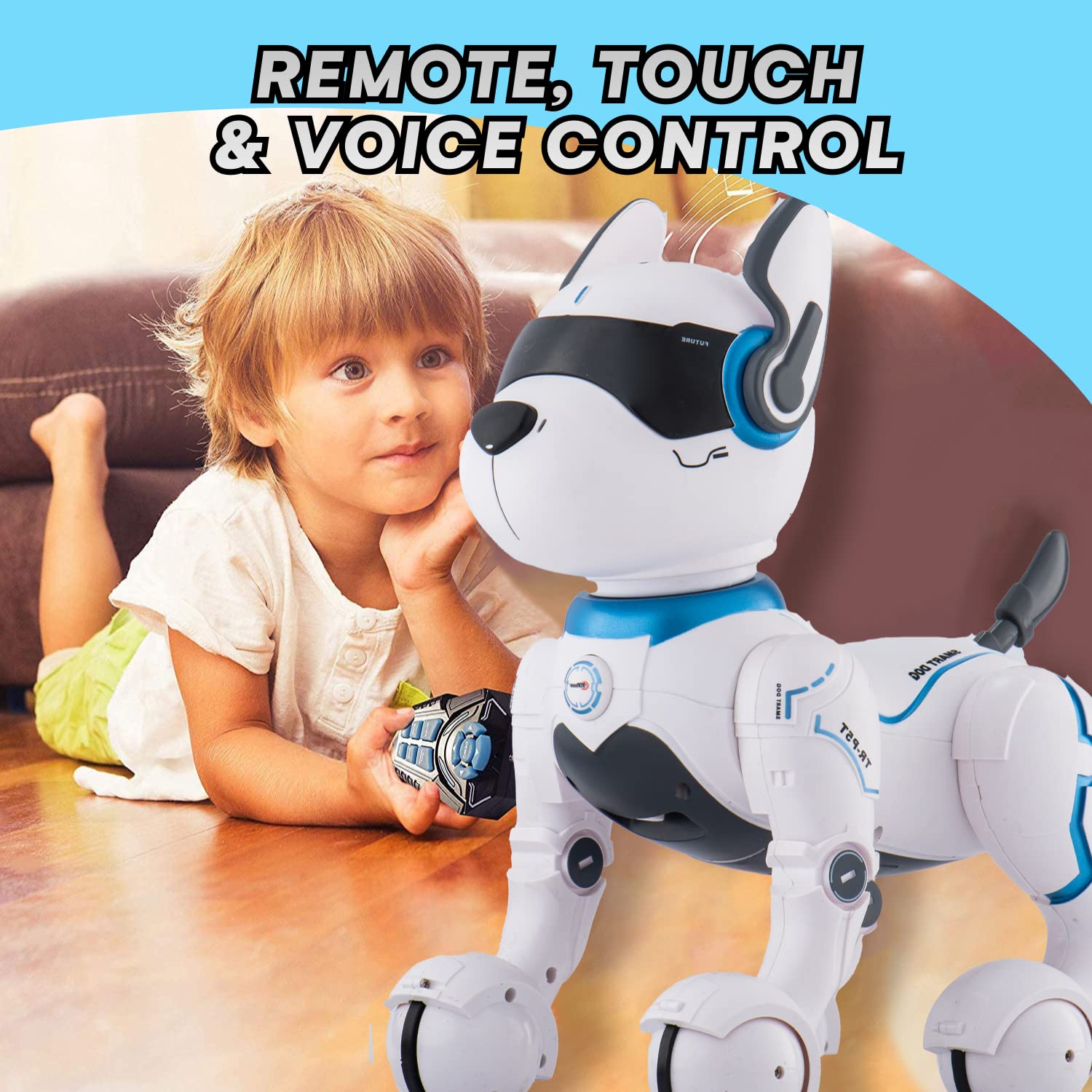 Mua Programmable Robotic Dog Toy - Remote Control Pet with Touch ...