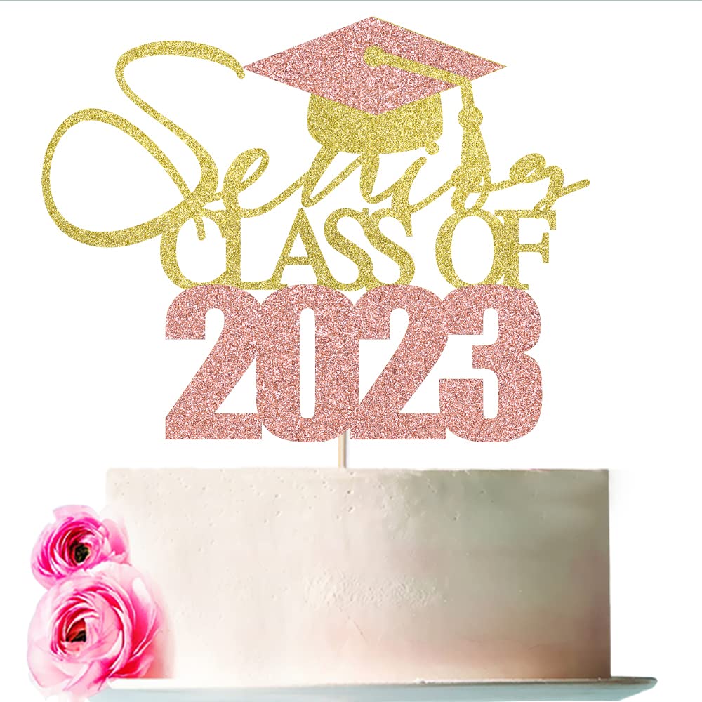 Bejotaa Congrats Class of 2024 Cake Topper?Congrats Grad 2024 Graduate ...