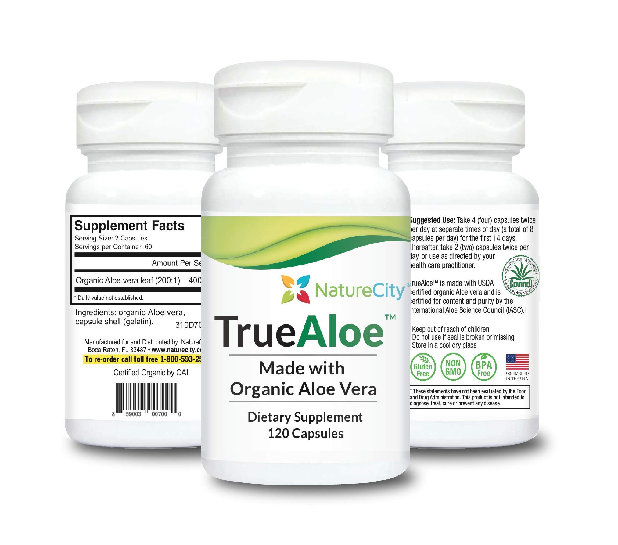 Mua True Aloe Vera Capsules Organic | Non-GMO 40,000mg Aloe Vera Pills ...