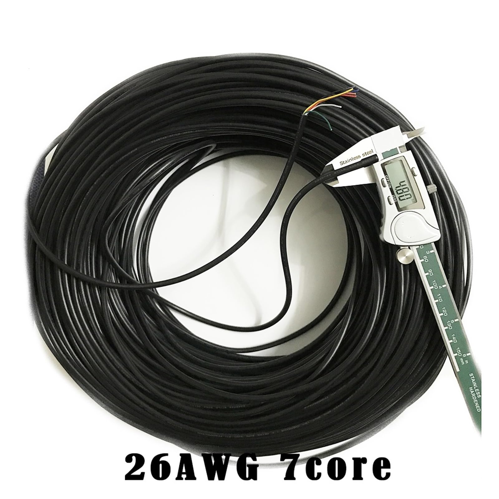 UL (PVC) Wire And Cable 26AWG 28 AWG Signal Cable RVV 2/3/4/5/6/7/8/9/10 Cores T+C Copper ...