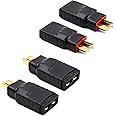 Amazon.com: 4 PCS Male Deans T Plug to Female Connector Adapter Compatible with TRX Wireless ...