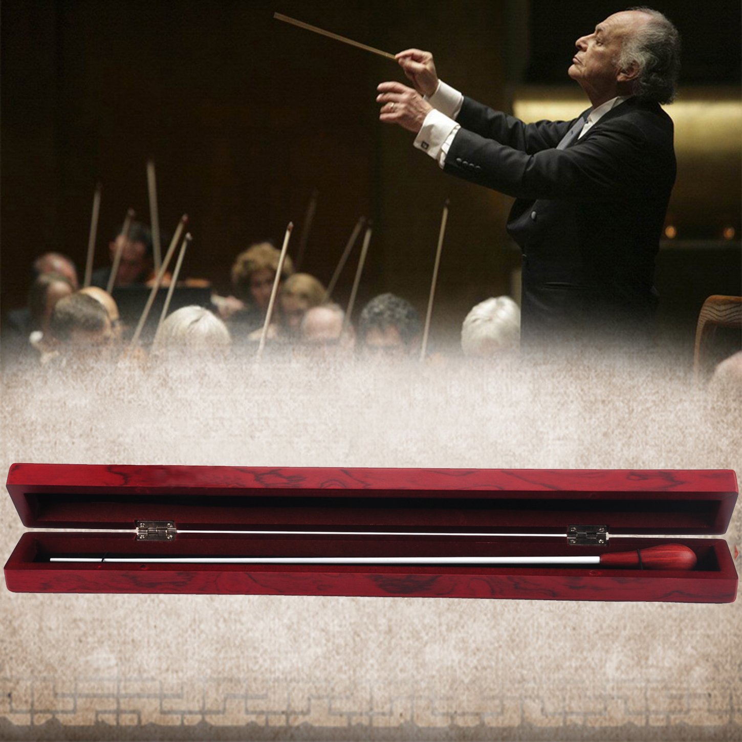 Mua Music Conducting Baton Orchestra Baton Rosewood Handle Baton with ...