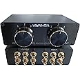 Amazon.com: 4-in 1-Out Pro RCA Audio Switch Box Audio Converter 4 ...