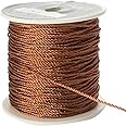 Amazon.com: May Arts 1mm Wide Ribbon, Metallic Copper Cord