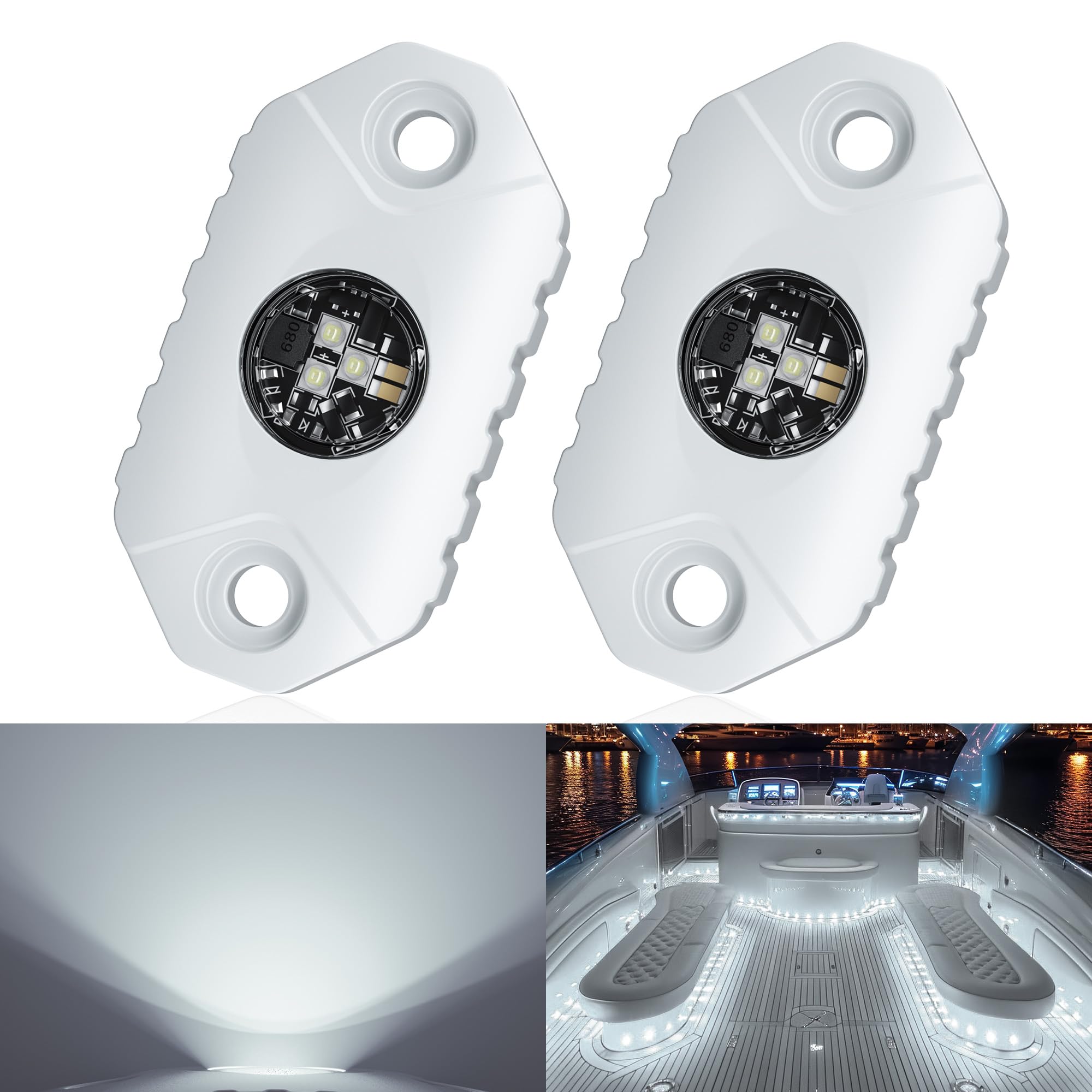 EK ENNOKING LED Boat Interior Lights Marine Deck Cockpit Courtesy Light ...