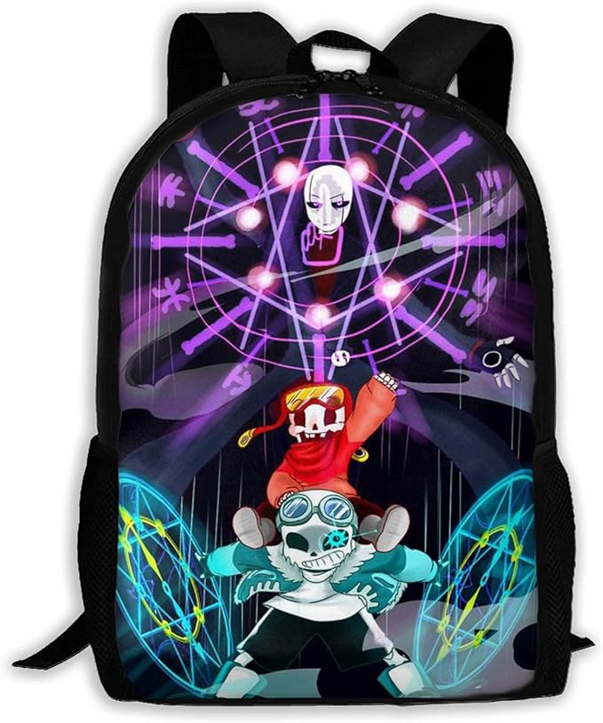 Undertale Sans Print 3D Backpacks School Bag Traveling Casual Backpacks ...