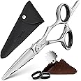 Amazon.com : Fagaci Professional Hair Cutting Scissors 5” Japanese Steel for Ultra-Precise Cuts ...