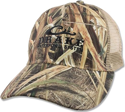 Drake Waterfowl Meshback Mossy Oak Camo Adjustable Hat at Amazon Men’s ...