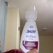 Amazon.com : Visine For Contacts Lubricating Rewetting Eye Drops, 0.5 ...