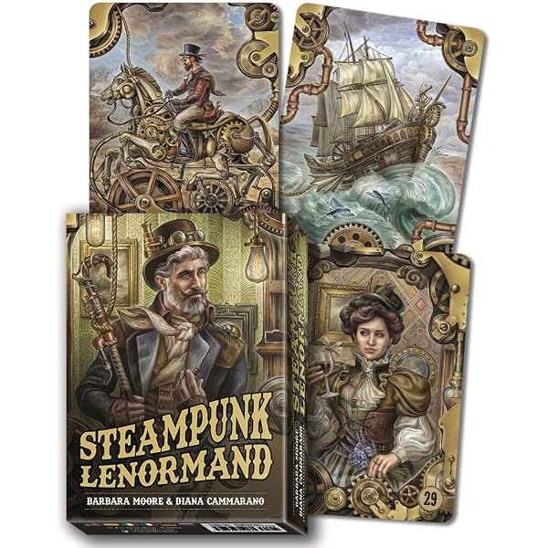 Steampunk Art Nouveau Tarot Deck