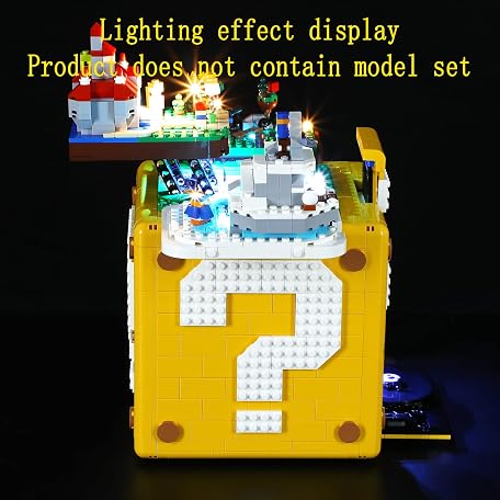 Mua LED Light Kit Compatible with Lego Super Mario 64 Question Mark ...