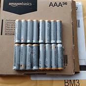 AmazonBasics AA Performance Alkaline Batteries (8-Pack) - Packaging May ...