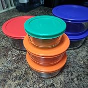 Pyrex 18 Piece Simply Store Food Storage Set, Clear: Amazon.ca: Home ...