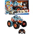 Amazon.com: Hot Wheels Monster Trucks RC Toy, Remote-Control ...