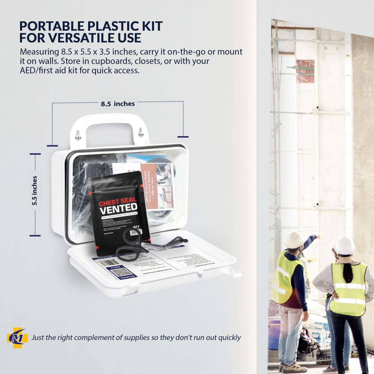 Mua MFASCO Bleeding Control Kit, Compressed Gauze, Chest Seal, Portable ...