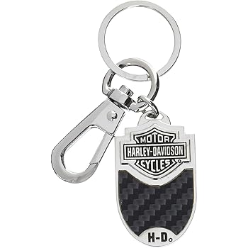 Amazon.com: Harley Davidson Car Truck SUV Key Chain Metal - Colored Bar ...