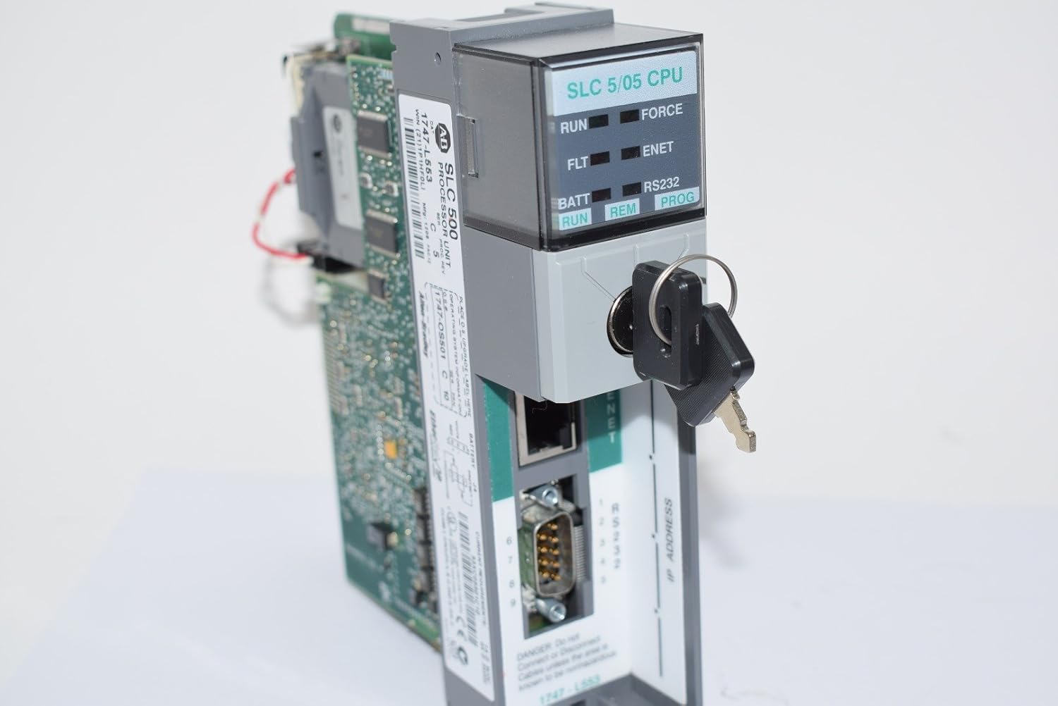 Allen Bradley 1747-L553 Ser. C Processor Rev. C FRN 11: Amazon.com ...