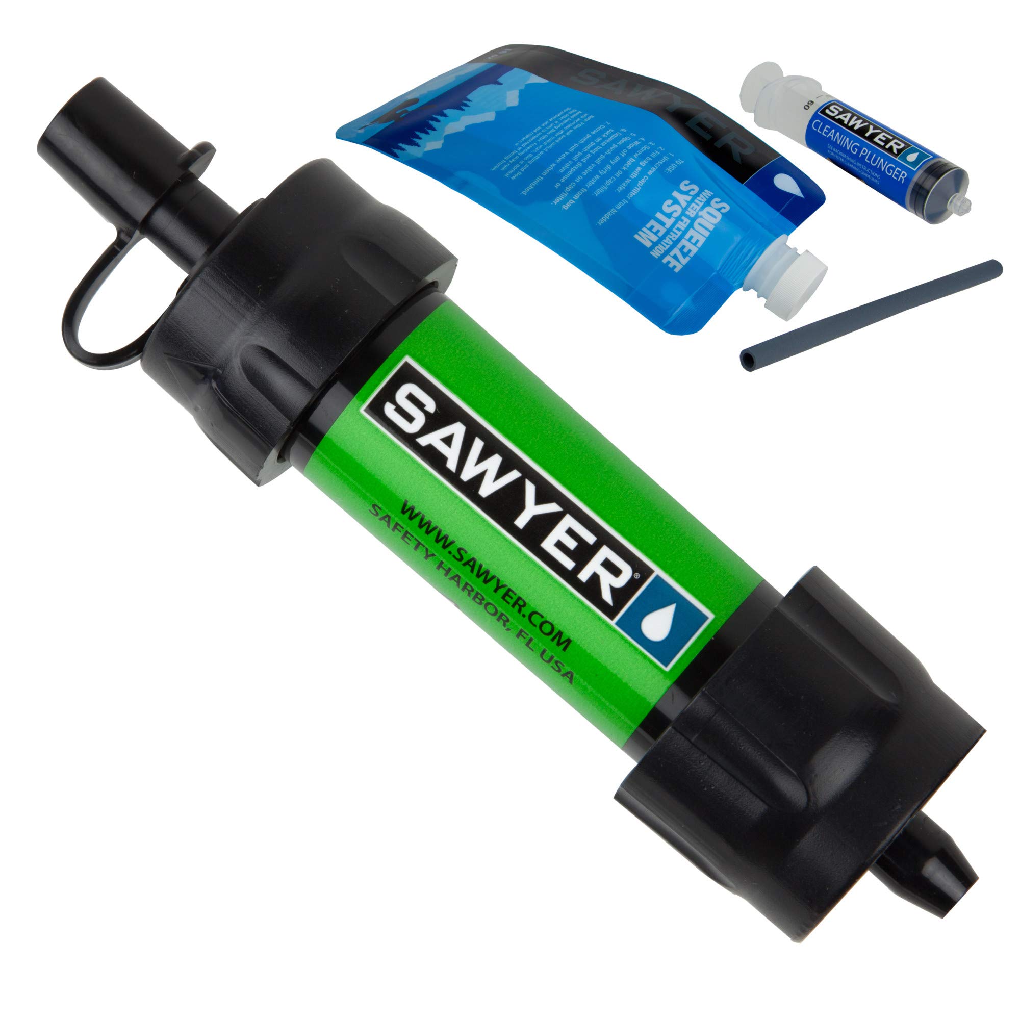 Sawyer Products SP101 MINI Water Filtration System, Single, Green for ...