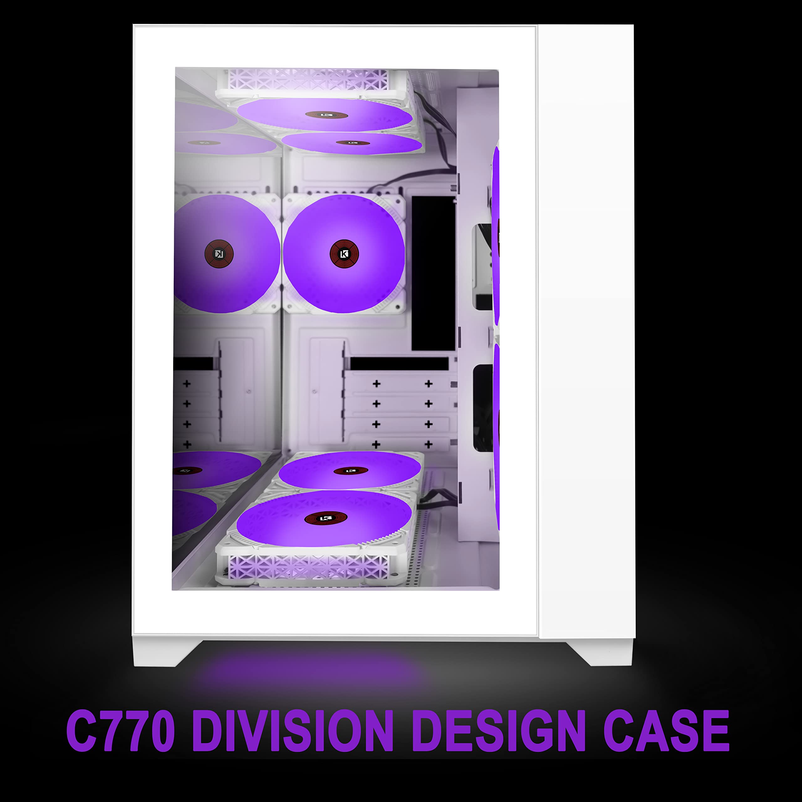 Mua AMANSON Micro PC CASE, Mini Tower Gaming PC Cases,Tempered Glass ...