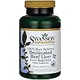 Swanson 100% Pure Defatted Desiccated Beef Liver 500 Milligrams 120 ...