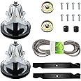 Amazon.com : LTX1045 Deck Rebuild Kit Fit for Cub Cadet 46-Inch LTX1046 LTX1046VT, 2 Spindles ...